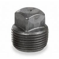 Pipe Fittings Direct. ½ inch NPT malleable iron square head plug