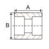 Pipe Fittings Direct. 2 inch class 3000 forged carbon steel socket weld ...