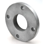 Pipe Fittings Direct. 4 inch NPT Threaded Class 125 Cast Iron Flange