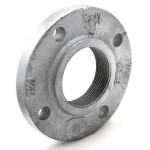 Pipe Fittings Direct. 4 inch NPT Threaded Class 125 Cast Iron Flange