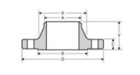 Pipe Fittings Direct. 10 inch Weld Neck Class 150 Sched STD Bore A105 ...